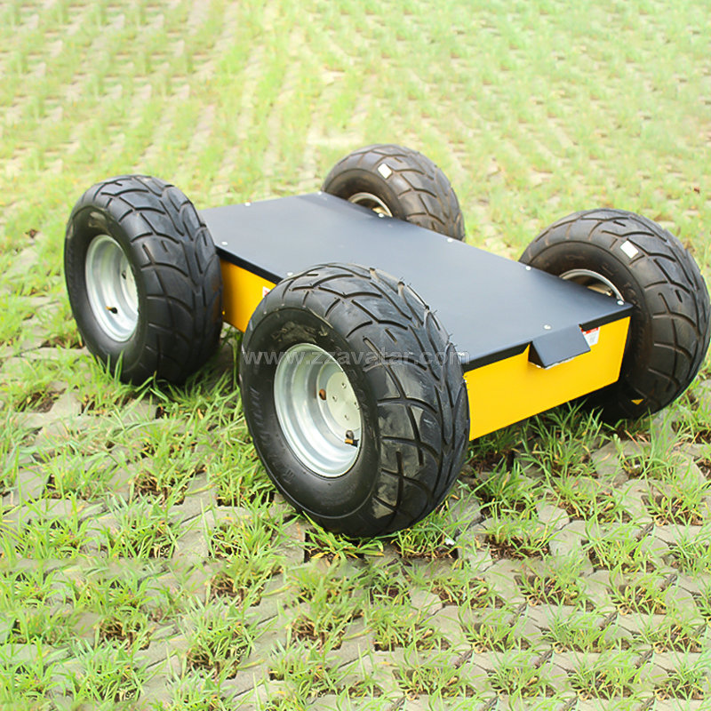 100kg Payload Remote Control Wheeled Unmanned Delivery Robotic Vehicle ...