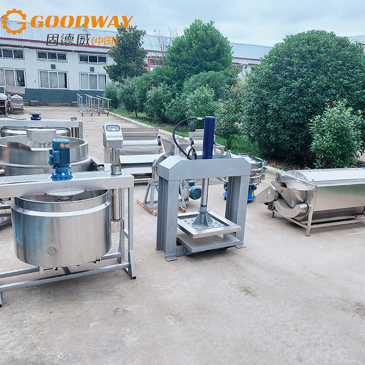 1000 KG/H Cassava Garri Processing Production Line Used in Factories Cassava Garri Processing ...