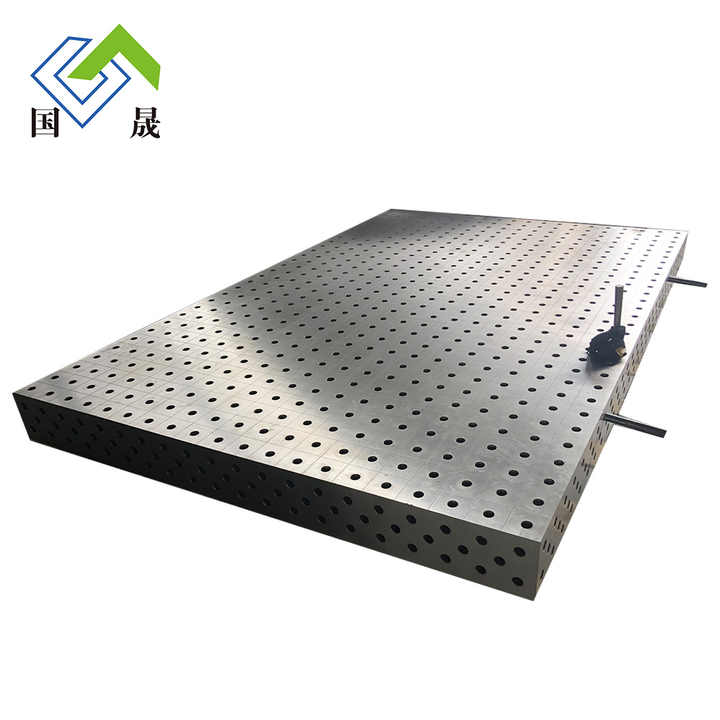 Modular 3D Welding Table - Precision Leveling & Magnetic Clamping