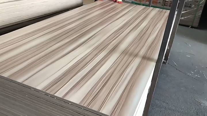 High Gloss 1220x2440mm White Melamine Plywood for Furniture