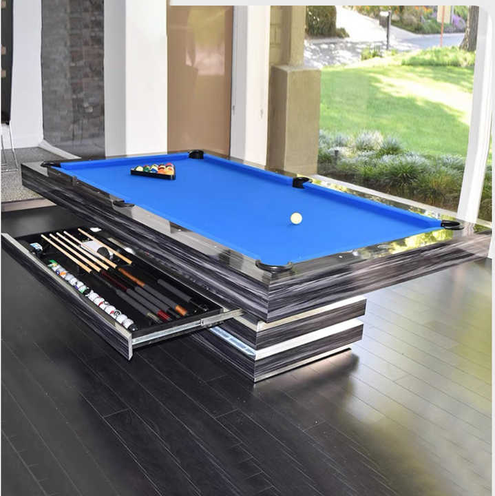 Top Sale Solid Wood Slate Pool Table 7ft/8ft/9ft Pool Table Billiard ...