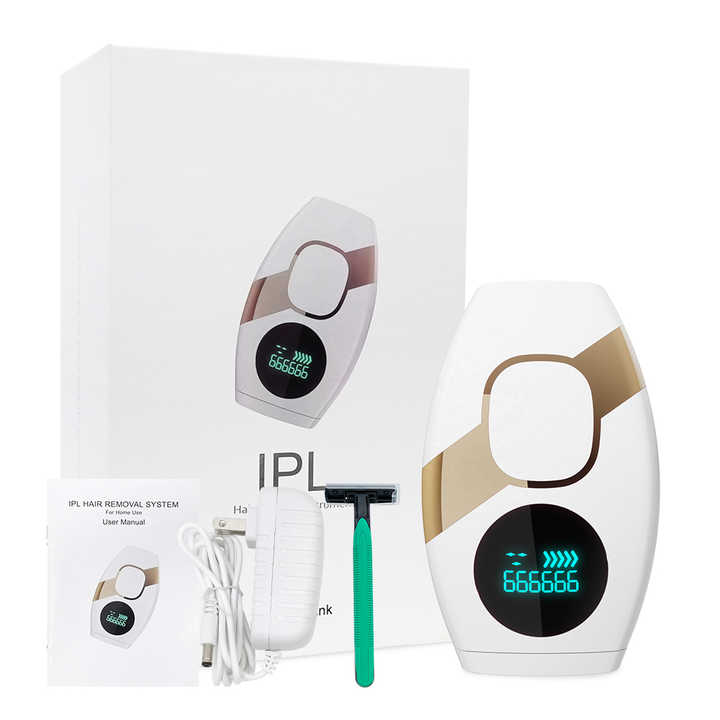 Professional IPL Laser Hair Removal - Painless Epilator