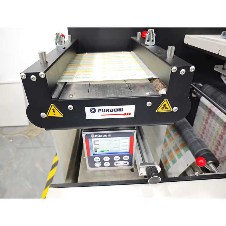 Automatic Digital Roll Label Cutting Machine Sticker Film Die Cutting ...