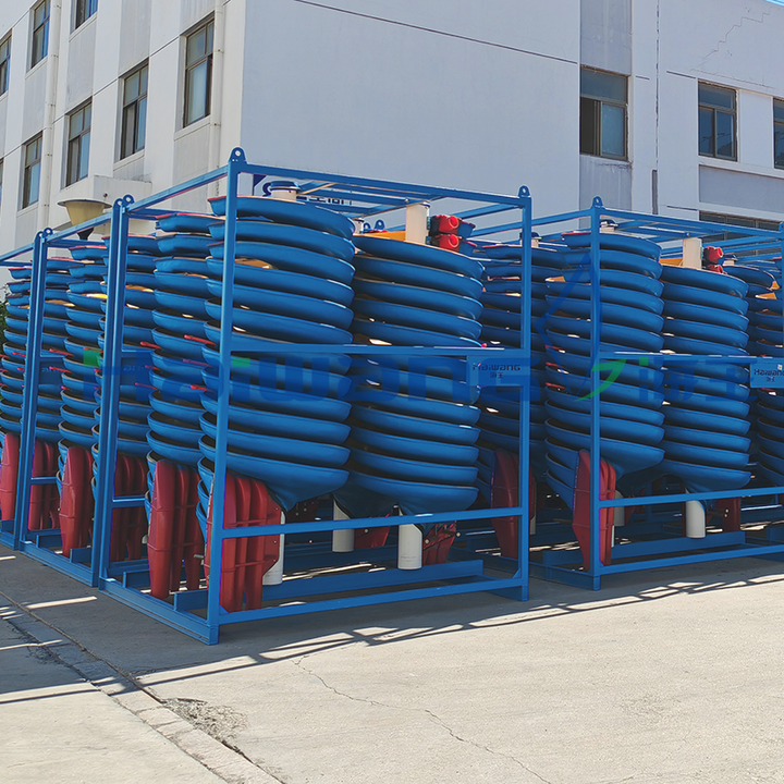 Chrome Ore Spiral Chute Factory Direct Gravity Separator for Gold and ...