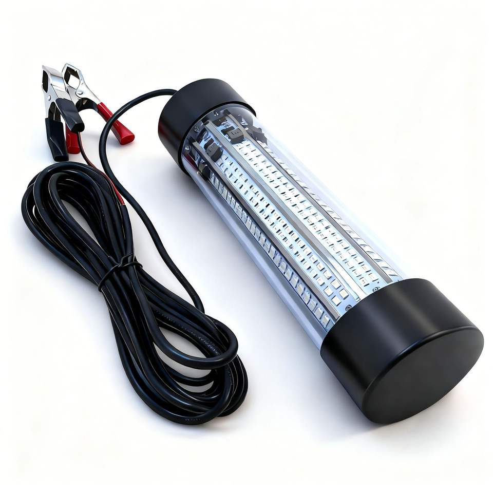 Ip68 Waterproof DC 12V High Power LED Fish Attracting Lure Submersible ...