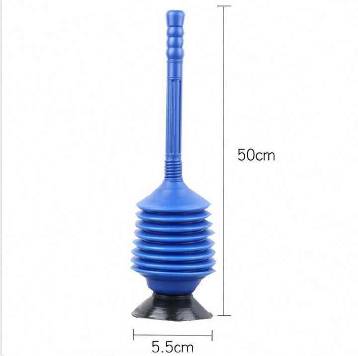High Pressure Thrust Plunge - Professional Bellows Accordion Toilet Plunger
