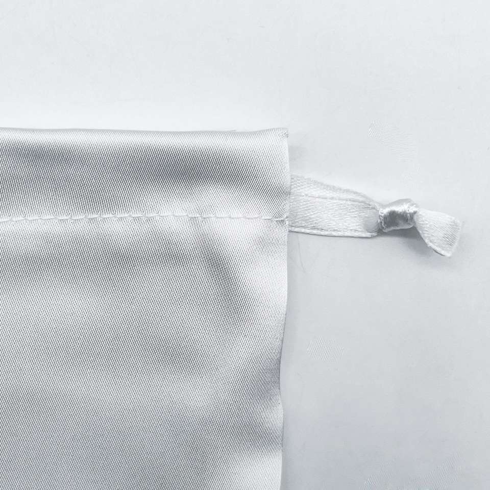 Satin Drawstring Pouch Silk Gift Bag Jewelry Storage Pouch Drawstring ...