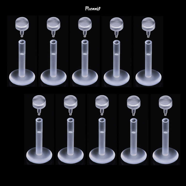 Lip Piercing Transparent