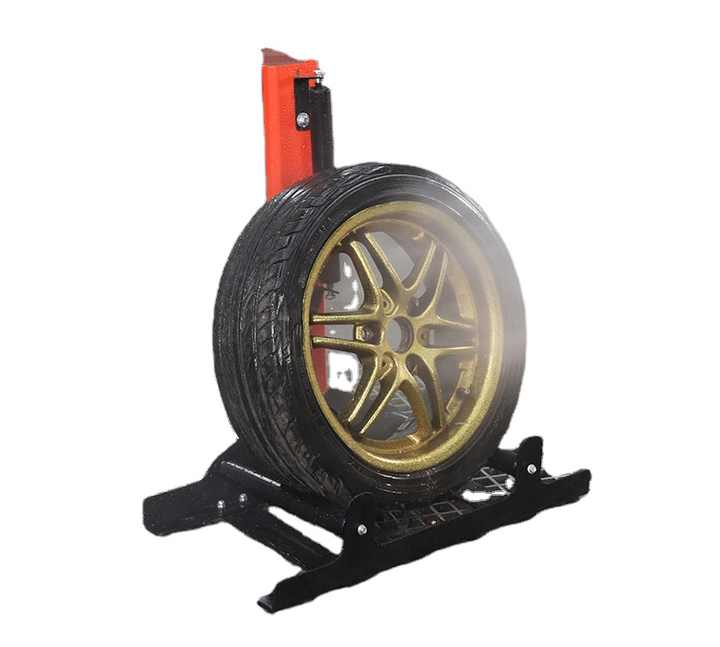 KLCB Car Rolling Wheel Detailing Stand - Efficient Tire Cleaning