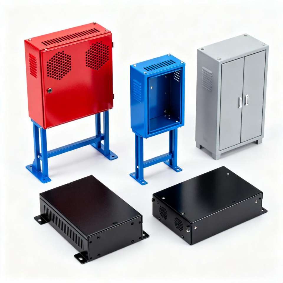 Custom Industrial Stainless Steel Computer Rack Enclosure Electric ...