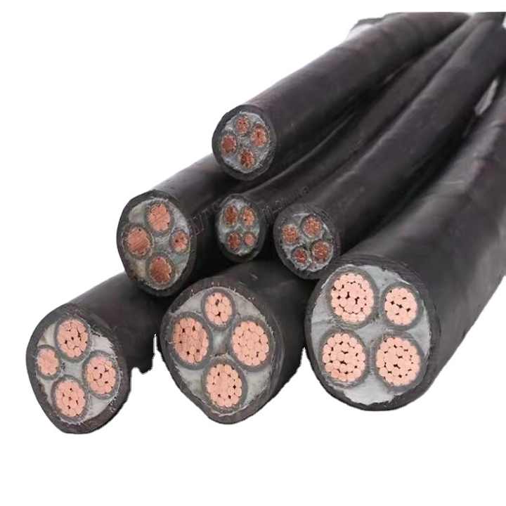 Wholesale Underground Armored Power Wire YJV 6/10KV 8.7/15KV Power Cable with XLPE Insulation ...