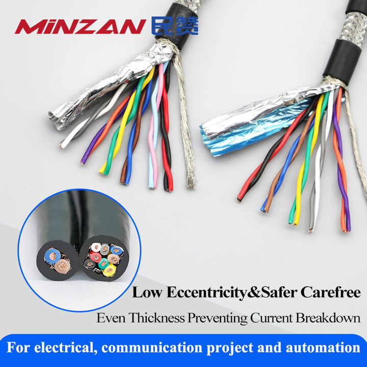 RVVSP Cable - Flexible, Shielded, Multi-Core Electric Wire