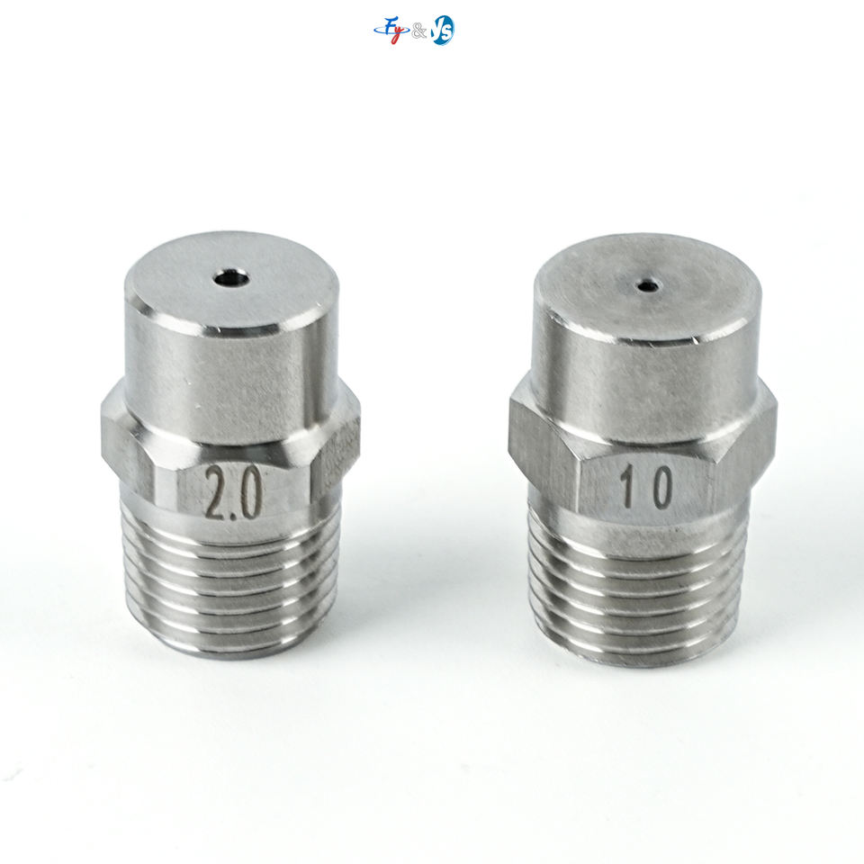 High Impact Stainless Steel Stream Straight Line Spray Nozzle Wide ...