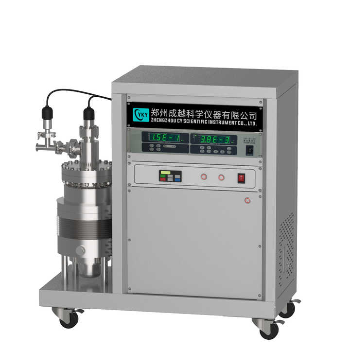 High-vacuum Pumping Station with Pfeiffer Turbo & Rotary Vane Backing Pump