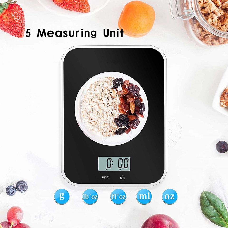 Smart App-Controlled Multifunctional Digital Kitchen Scale with ...