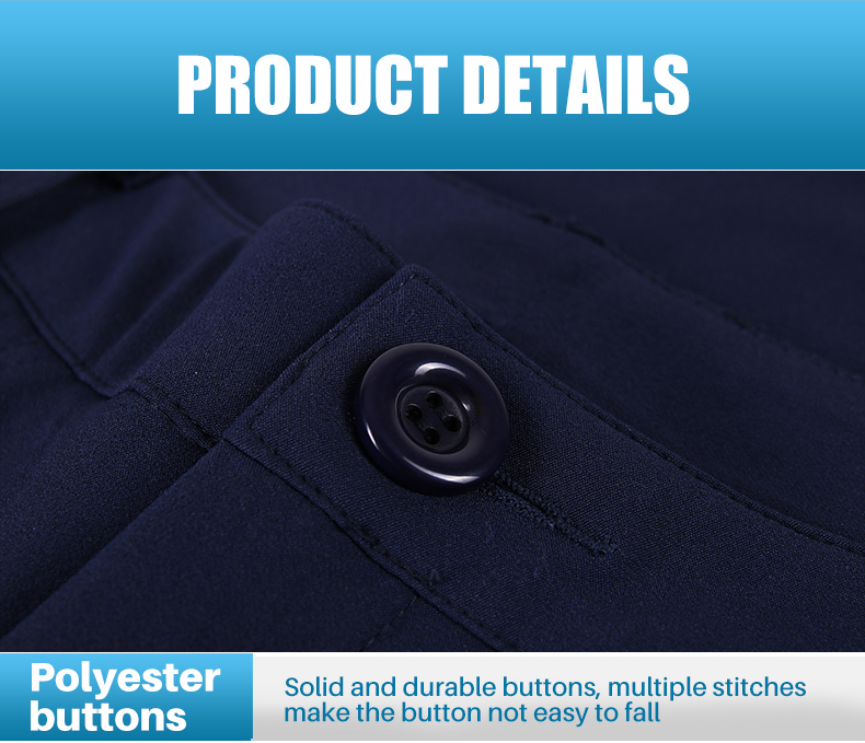 PGM KUZ024 performance women's polyester golf pants oem golf trousers ...