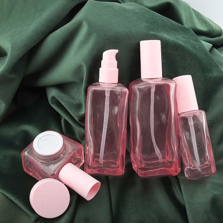 Glass Lotion Bottle - Doully Skincare Packaging Solutions