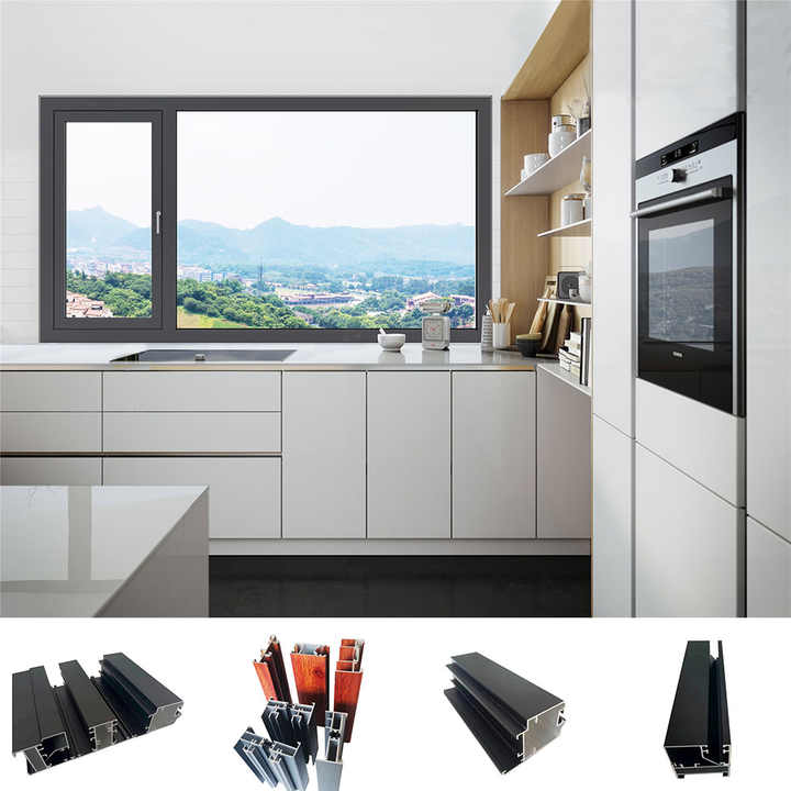 Villa House Window Non-Thermal Break Casement Window Soundproof Glazed ...