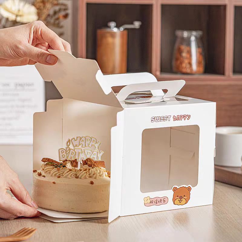 Durable and Eco-Friendly mini cake box packaging handle for Efficient ...
