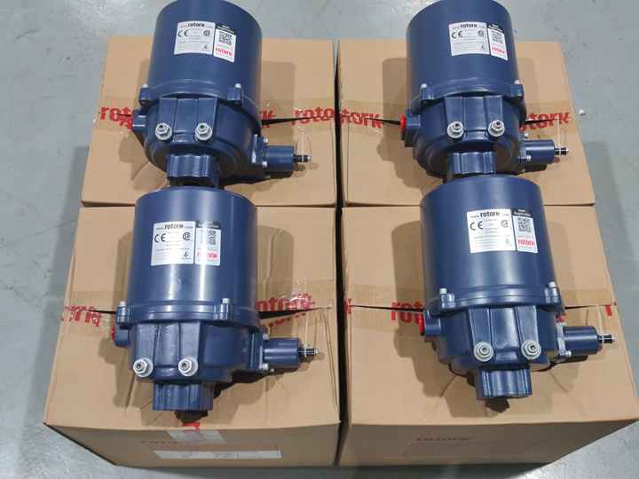 Rotork Electric Valve Actuator ROM Range Customized Small Ball Valves ...