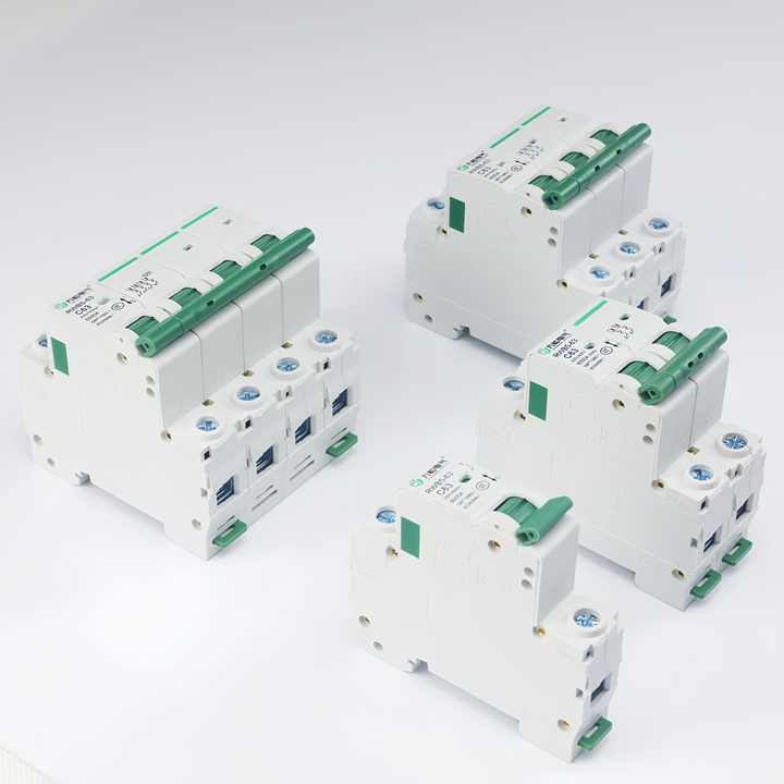 MCB Miniature Circuit Breaker MIniature RWB5-63 1P 2P 3P 4P 1A 2A 3A 4A 6A 10A 16A 20A 32A 40A ...