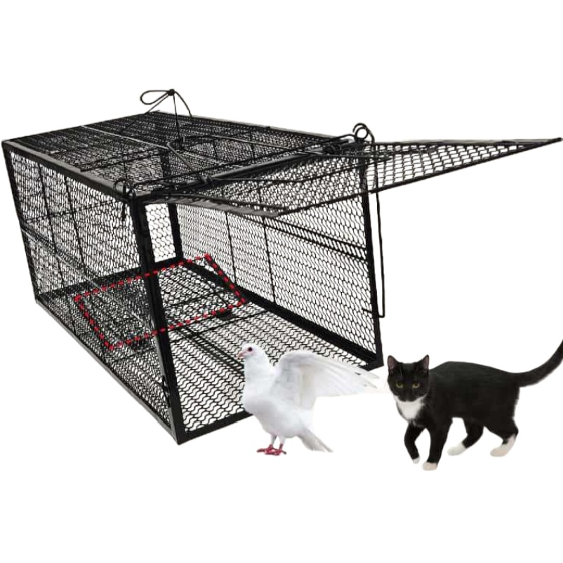 Automatic Gravity Drop Door Trap for Humane Live Animal Catching