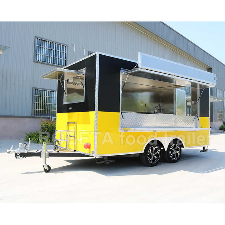 Fried Chicken Street Cart - Mobile Food Truck Deep Fryer