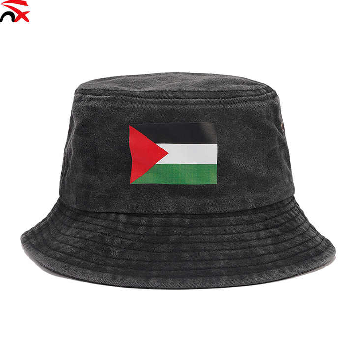 Free Palestine Flag Hat for Men and Women Parade Washed Vintage ...