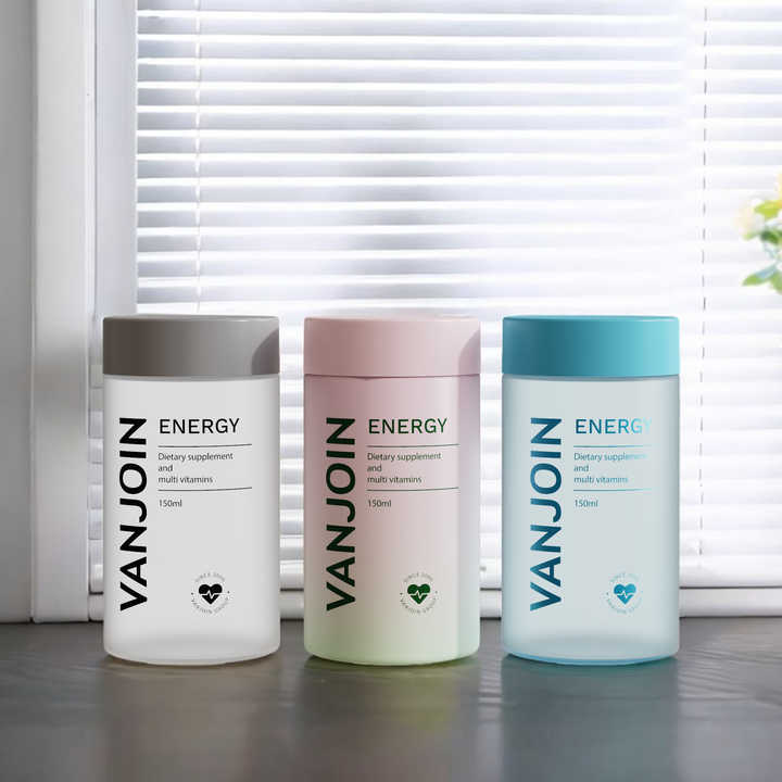 Customized Glass Vitamin Supplement Bottles - 100ml to 250ml