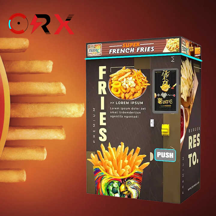 Robot Hot Food Vending Machine - Automatic French Fries Maker