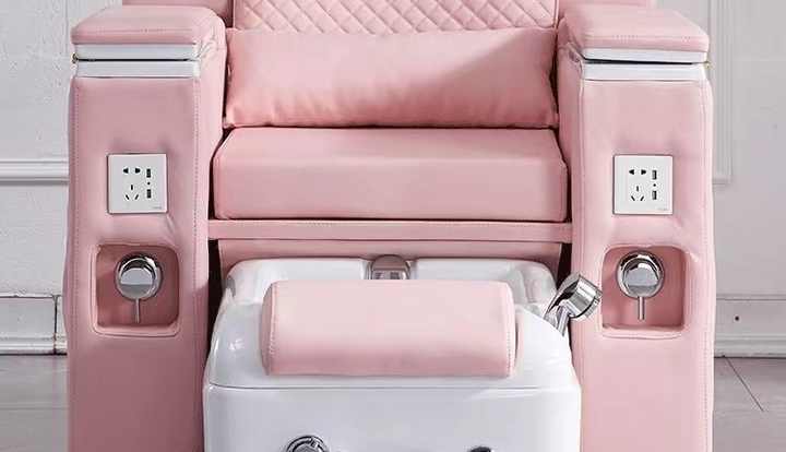 Affordable No Plumbing Princess Throne Spa - Pedicure Chair
