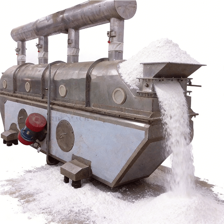 ZLG Model Vibrating Refined Salt Fluid Bed Dryer Fluidized Bed Dryer ...