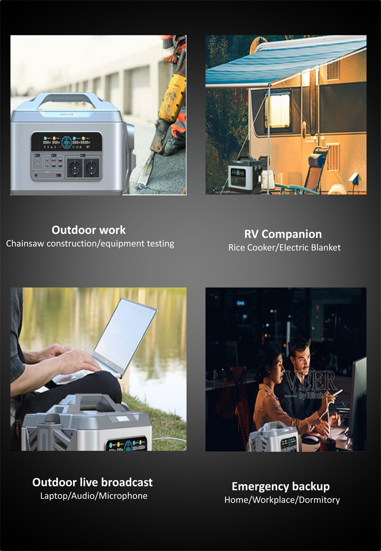 2000watt Pure Sine Wave Inverter Portable Power Station 2000w Power Ba ...