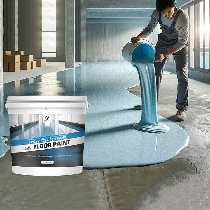 Decorative Colored Epoxy Resin - Durable Floor Coating