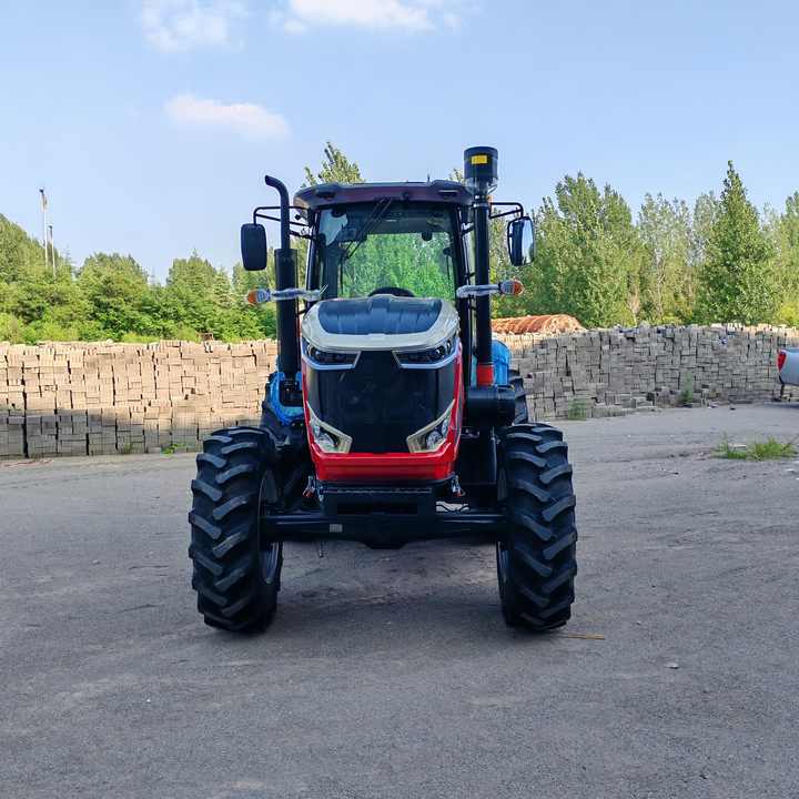 Yto 4WD Wheel Farm Tractor with Cabin Agricultural Machinery Mini Farm Tractor Compare Yto Lovol ...