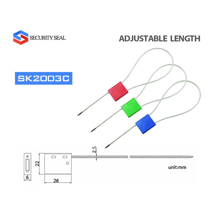 Logistics Container Truck Tamper Proof Cable Seals| Alibaba.com