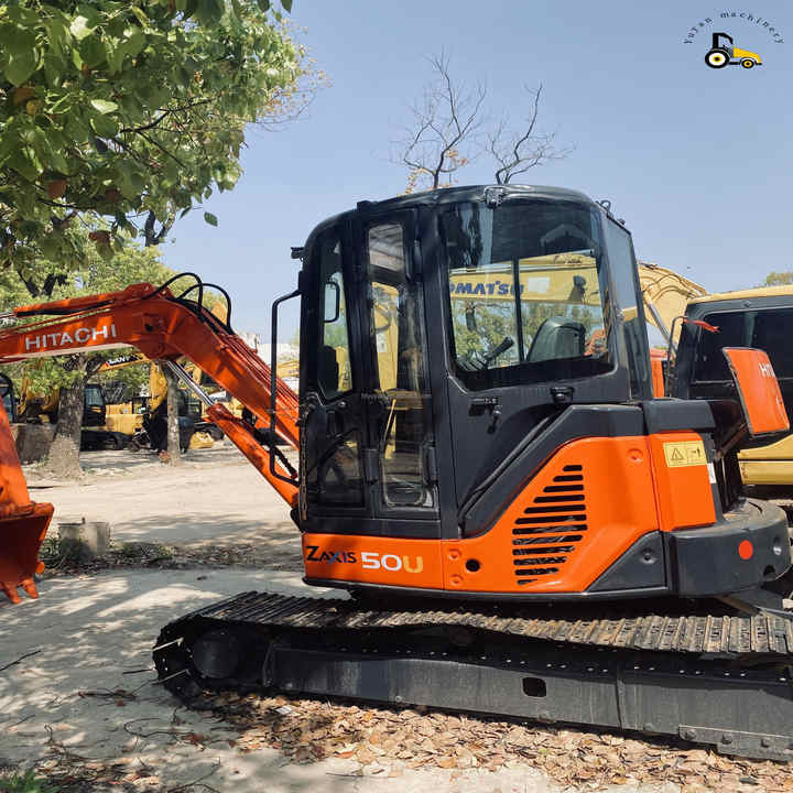 Low Price Hitachi EX50U Used Crawler Excavators Machinery Price ...