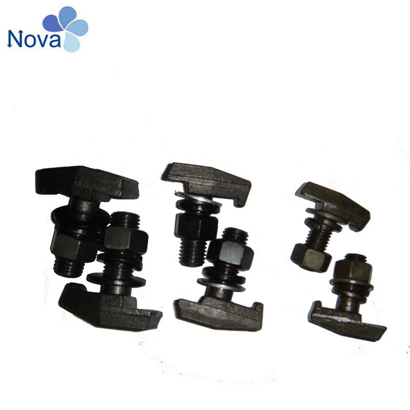 Material 45 Steel Elevator T Type Forged Guide Rail Clip manufacturer ...