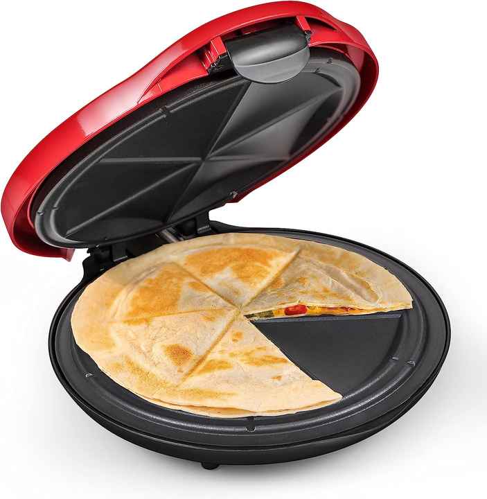 8 Inch Electric Quesadilla Maker - Perfect for Home Cooking