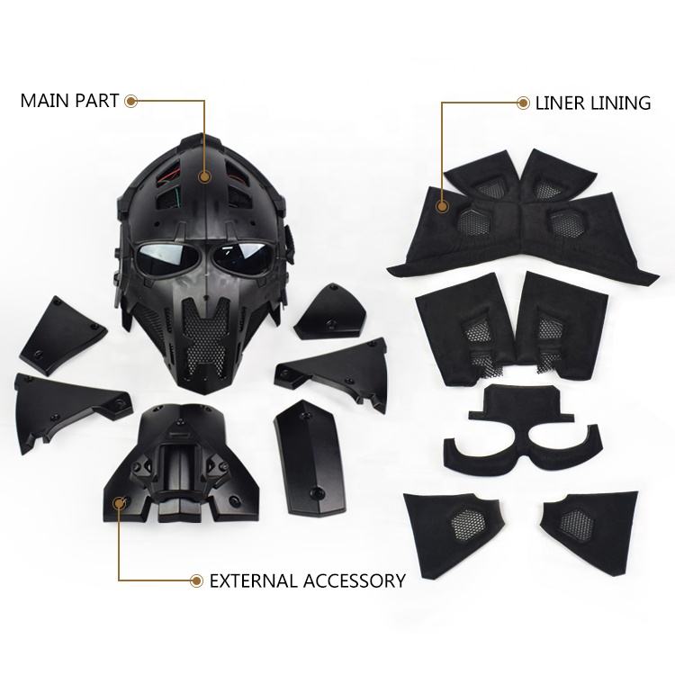 Action Union Multifunction Halloween Mask Tactical Motorcycle Safe ...