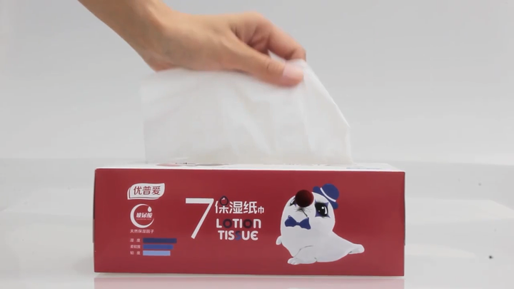 Customized Printed Pack Eco-friendly Cotton Facial Washable Tissue 3 ...