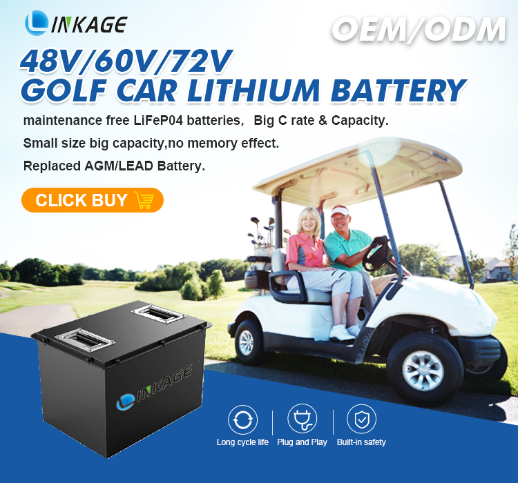 48V 60Ah Lifepo4 Battery Pack Golf Cart 6V Lithium Battery For Golf ...