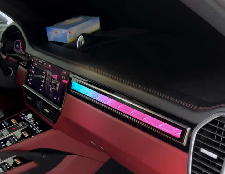 SJC Upgraded 3D Crystal Dynamic Ambient Light 2017-2023 for Porsche ...