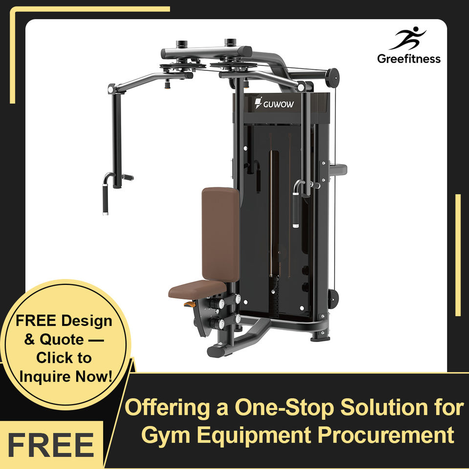 Versatile Pec Fly Rear Delt Machine 80kg Weight Stack for Effective ...