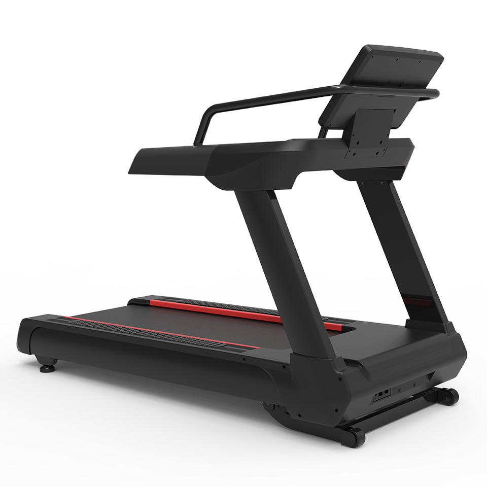 AC 6.0HP Commercial Heavy Duty Treadmill with Smart LED Display for Gym ...