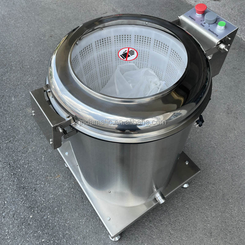 Touch Screen Commercial Centrifugal Spin Vegetable Drying Dewatering ...
