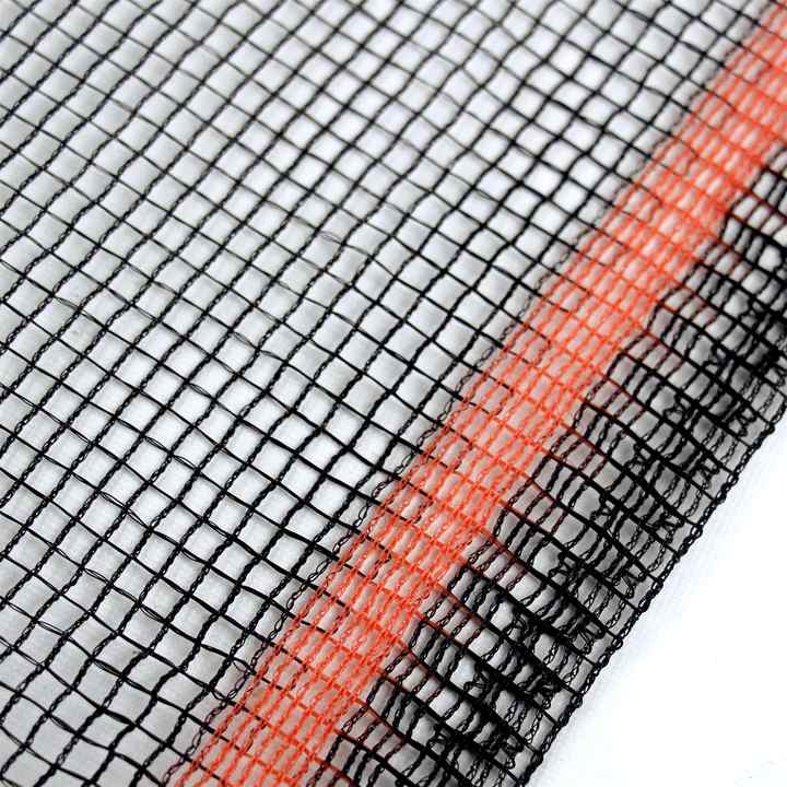 Construction Safety Netting Black Color FR Scaffold Debris Netting ...