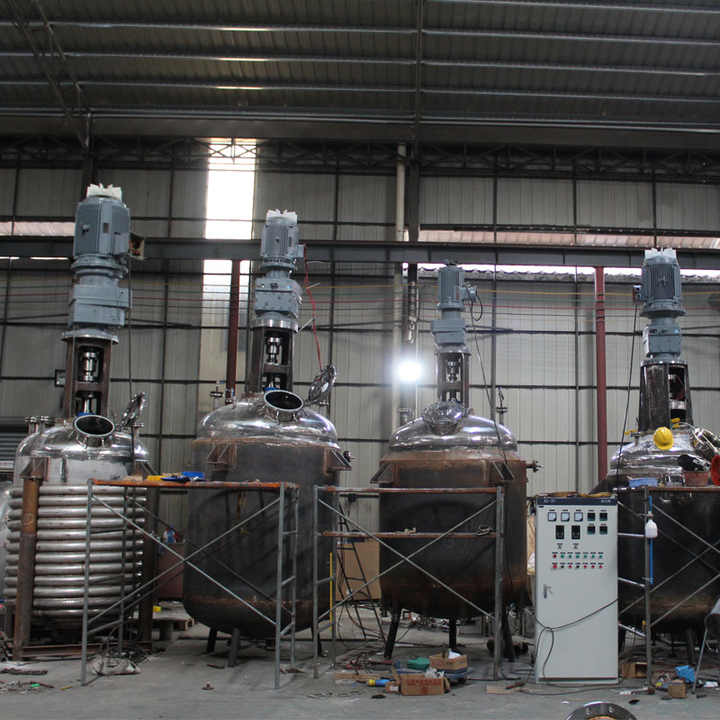 Industrial Stirred Tank Reactor Electric Heating Mixing Tank With ...