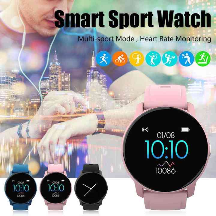 Touchscreen Smart Watch - Fitness Tracker & Call Reminder
