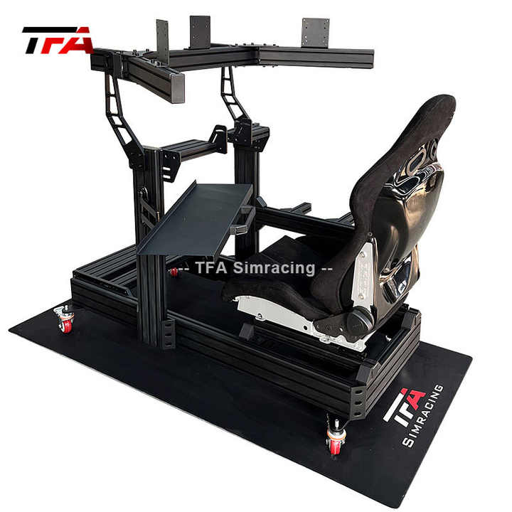Full Adjustable Sim Racing Rig Cockpit With Aluminum Frame, Seat ...